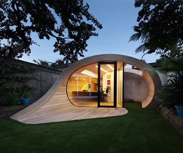 Creative Garden Pavilion in London: The Shoffice Project | Home Design ...
